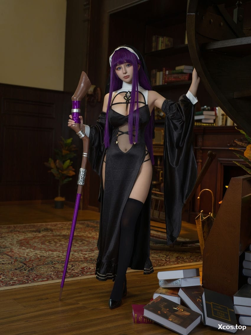 [专享] 桜井宁宁 NO.109 葬送的芙莉莲 黑菲伦 [88P-3.95GB] - Xcos