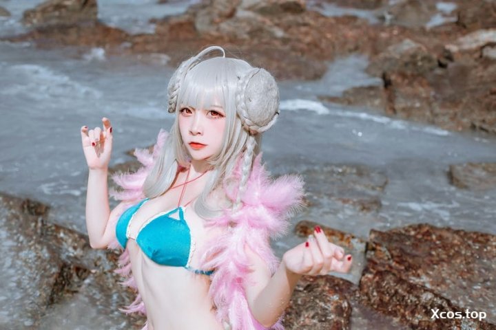 二佐Nisa 碧蓝航线 可畏 泳装 [27P-197MB] - Xcos