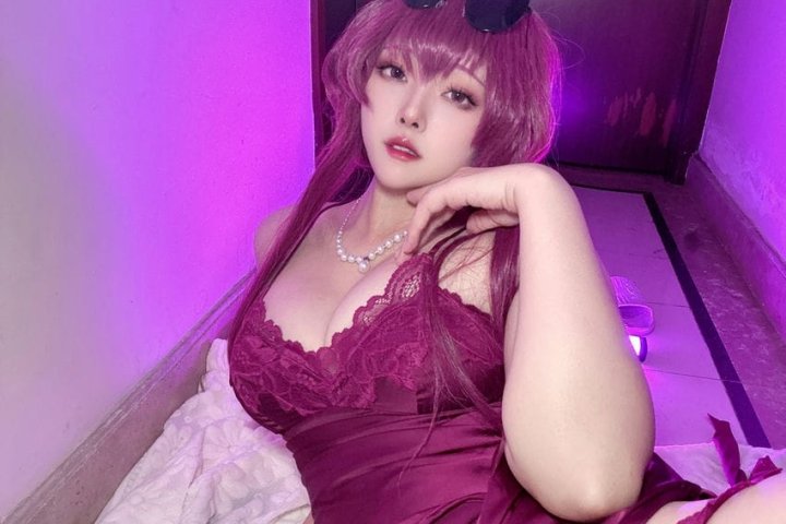 Natsuko夏夏子 NO.055 卡芙卡睡衣 [34P+6V-377MB] - Xcos